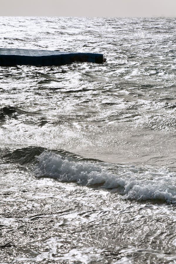 Grey sunset on Red sea stock image. Image of sunlight - 24520979