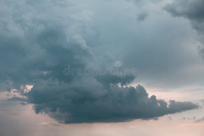 Cloud, Cumulonimbus, Thunderstorm Over Oklahoma City Stock Photo ...
