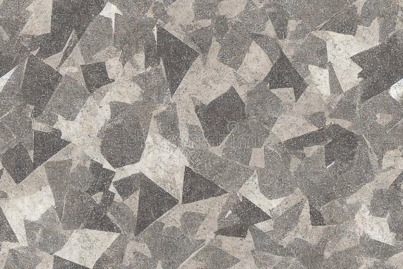 Grey Terrazzo Pattern with Seamless Pile. Stock Illustration ...