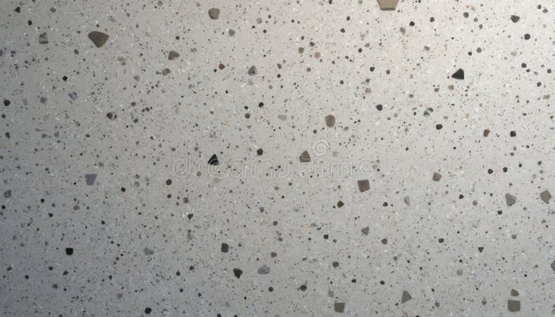 Grey Terrazzo Texture Background. Polished Concrete Floor and Wall ...