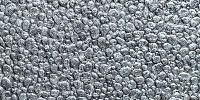 Grey Texture Background. Black Styrofoam Foam Material or White Plastic ...