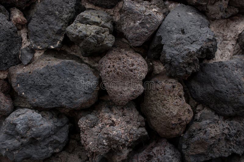 Grey Tiles Volcanic Stone Texture and Background Stock Photo - Image of ...