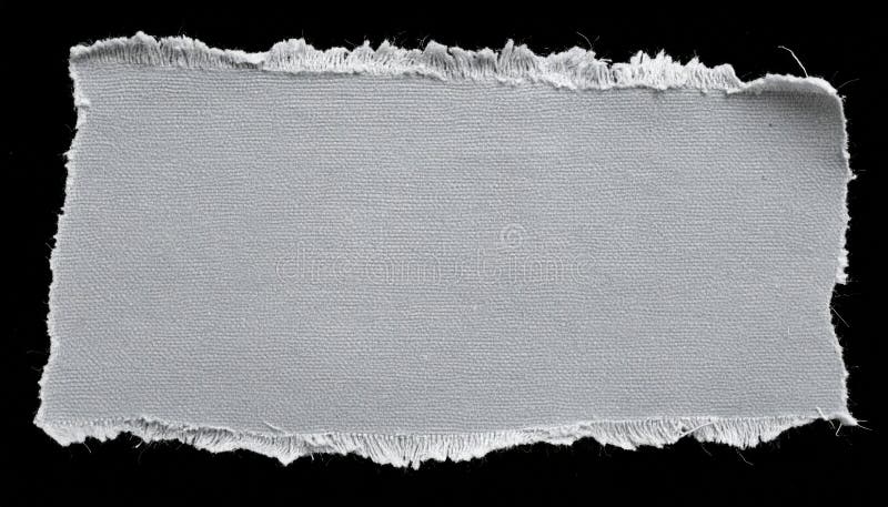 Grey Torn Paper Texture on Black Background Stock Illustration ...