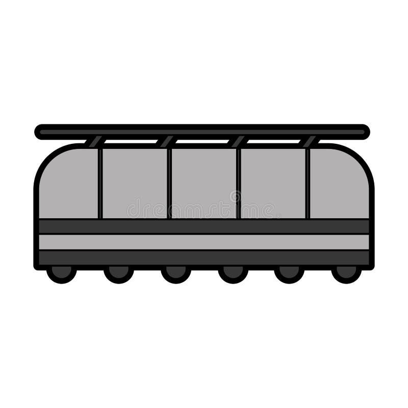 Steam Train Icon Vector Isolated On Grey Background Stock Vector ...