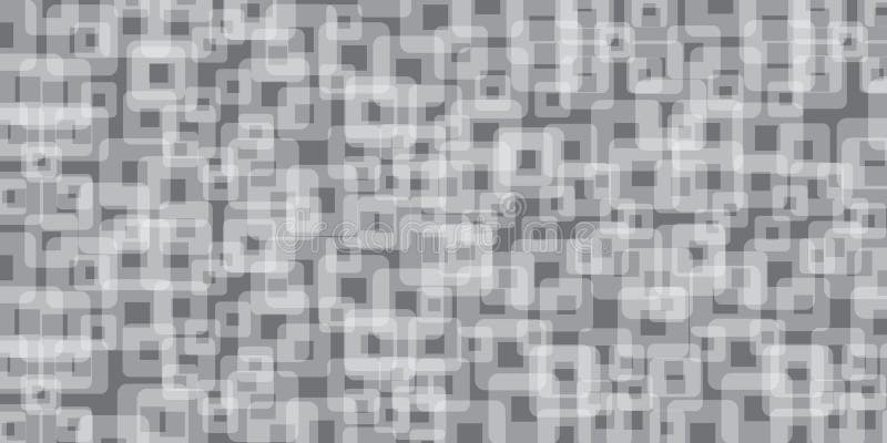 Grey Translucent Rounded Geometric Square Shapes - Abstract Background ...
