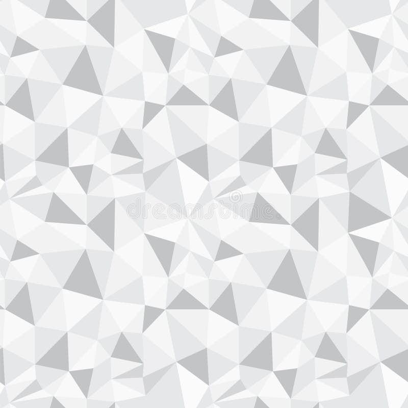 Grey Triangles Simple Seamless Geometric Pattern Stock Vector ...
