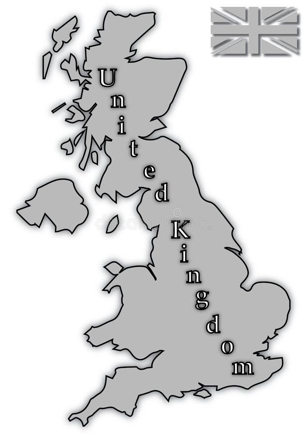 Uk Map Grey Stock Illustrations – 286 Uk Map Grey Stock Illustrations ...