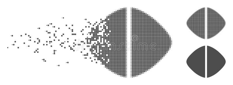 Dispersed Pixel Halftone Medical Tablet Icon Stock Vector ...