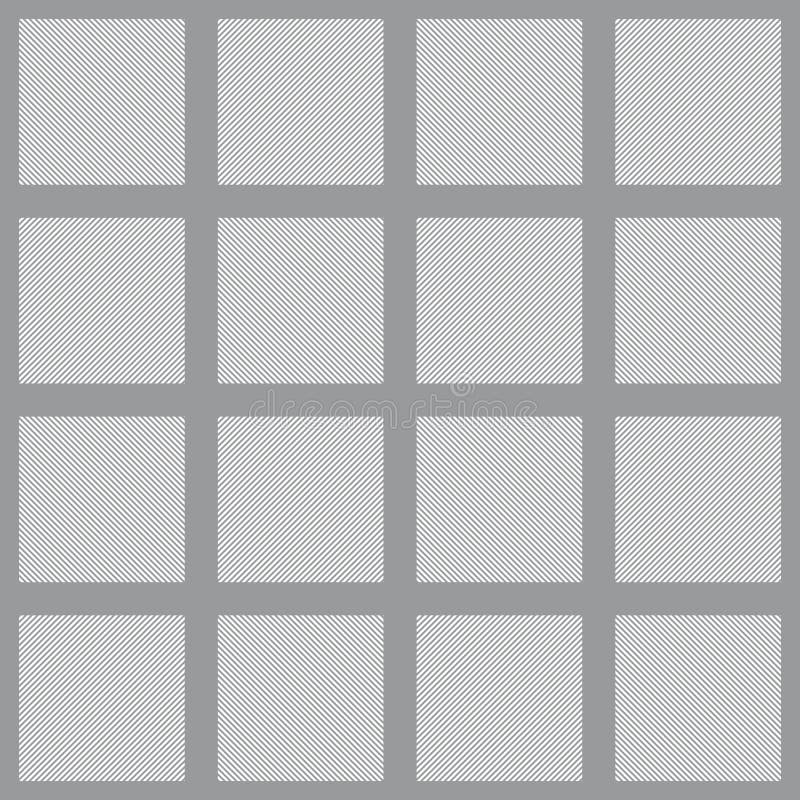Grey Vector Square Grid Pattern. Seamless Texture Stock Vector ... Grey Vector Square Grid Pattern. Seamless Texture Stock Vector ...