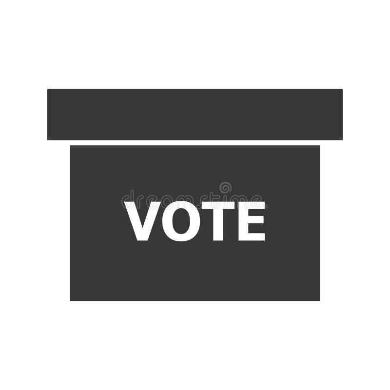 Grey Vote Box, Vector Graphic Stock Vector - Illustration of decision ...