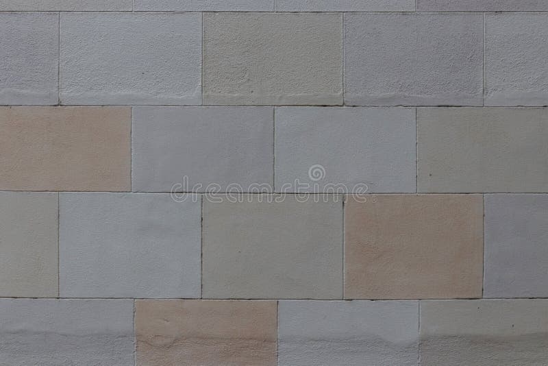 A Grey Wall, Big Brick Stones with a Nice Pattern Stock Photo - Image ...