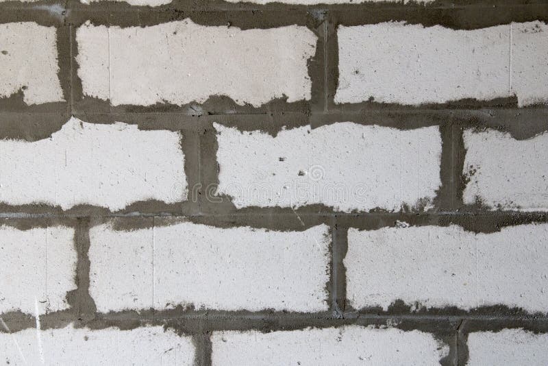 A Grey Wall of Blocks. Construction Stock Photo - Image of blocks ...