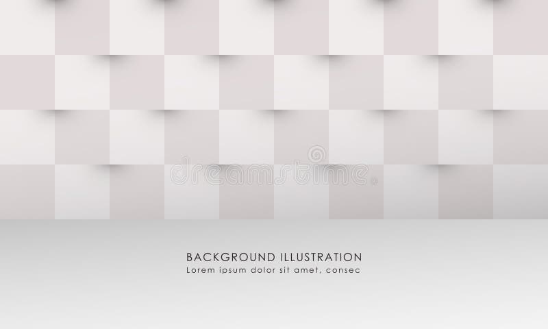 Grey Wall Geometric Background 3D Realistic Rendering Simple Elegant ...