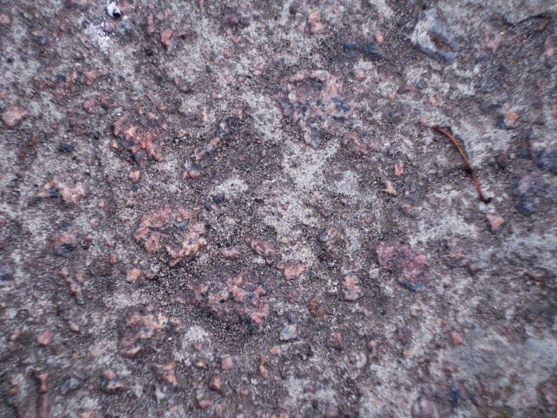 Grey Wall Made of Marble Aggregate with Small Crumbs, Close Up View ...