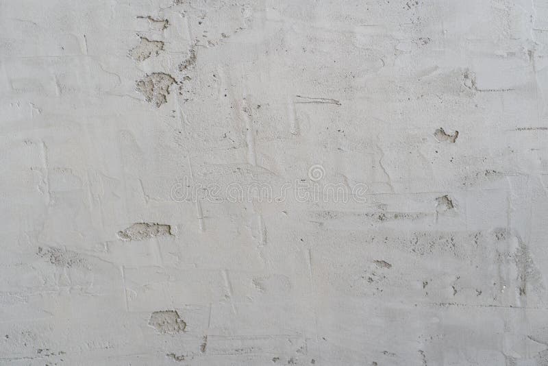 Grey Wall with Rough Plaster. the Rough Surface Stock Image - Image of ...