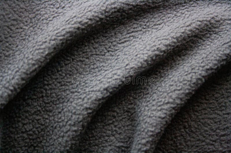 Grey, Warm Fabric with Waves for Background Decorations Stock Image ...