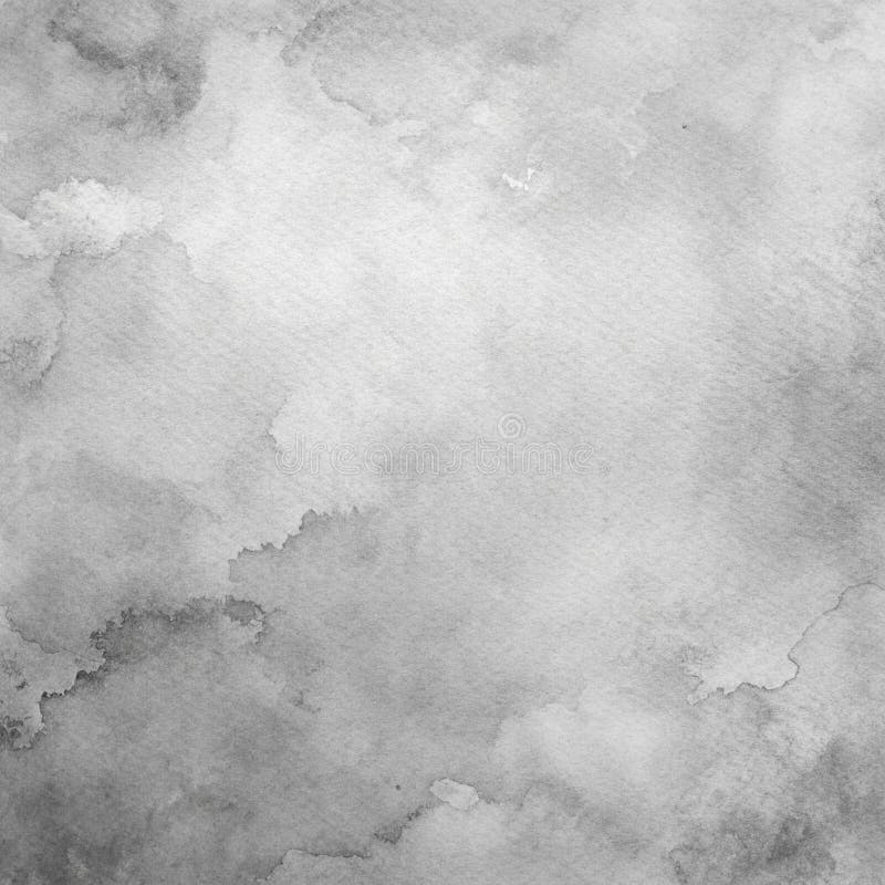 Grey Watercolor Paper Texture Background Stock Illustration ...