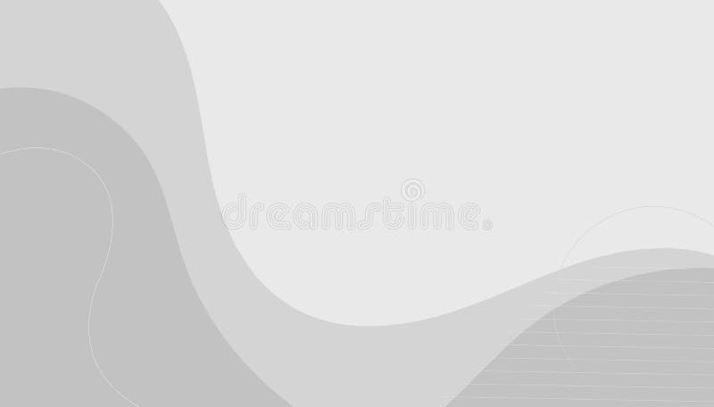 Grey Wavy Background Design. Abstract Geometric Vector. Stock Vector ...