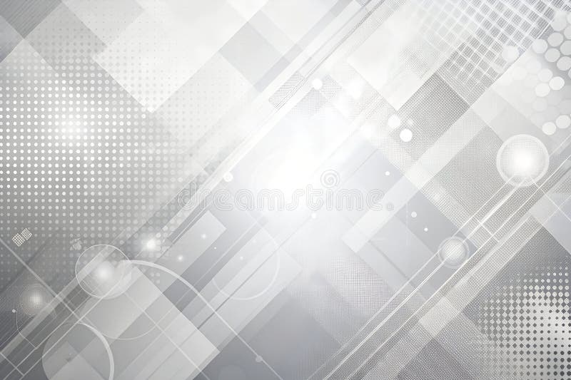 Grey and White Abstract Background with Paper and Layer Elements Stock ...