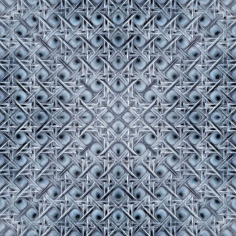 Grey White Blue Woven Texture Wall Panel Stock Illustration ...