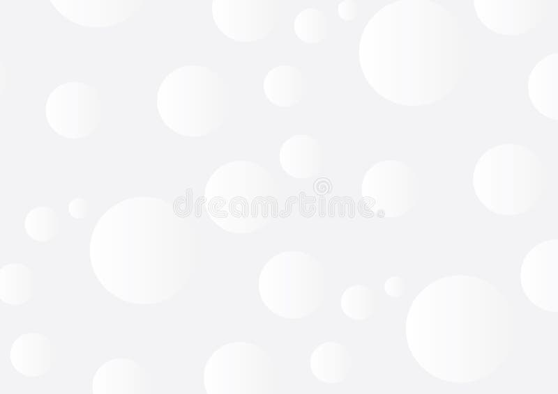 Grey and White Bubbles Background Stock Vector - Illustration of ...