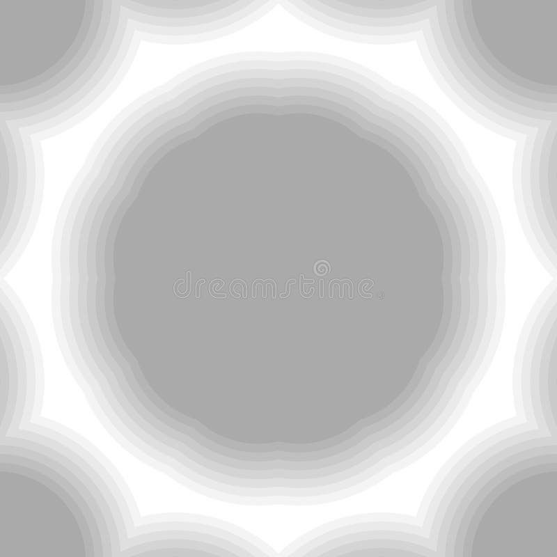 Grey White Complex and Unique Round Shapes Abstract Background Stock ...