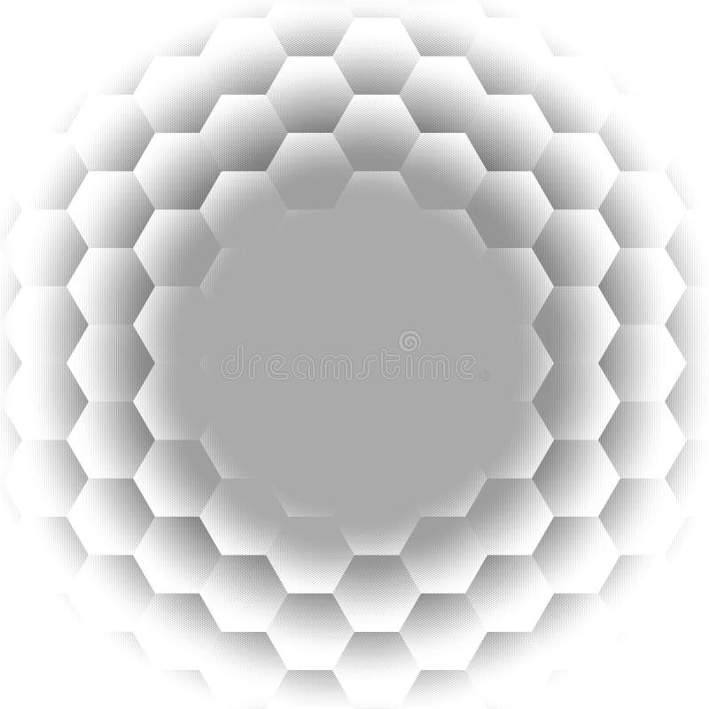 Grey White Complex and Unique Round Shapes Abstract Background Stock ...