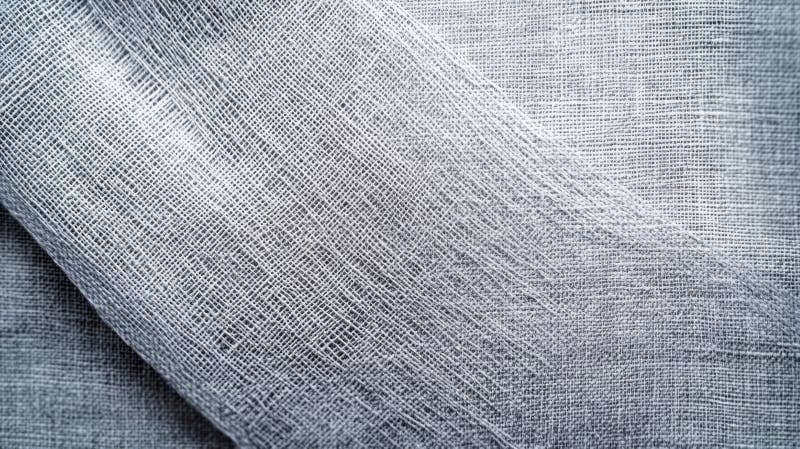 Grey and White Fabric Texture with Folded Pattern Stock Illustration ...