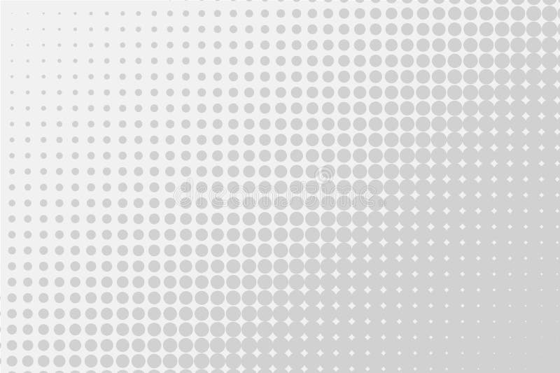 Grey-white Halftone Modern Light Art. Gradient Blurred Pattern with ...