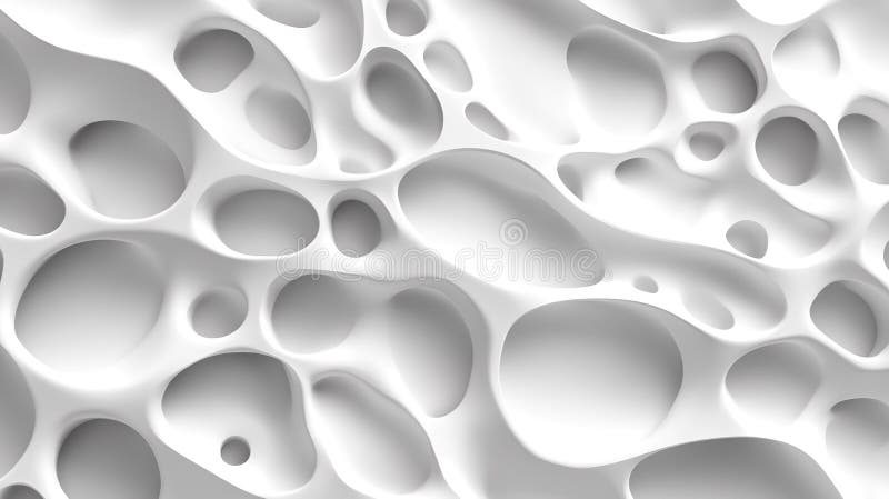 Grey White Hole Pattern Background Wallpaper Abstract Three Dimensional ...