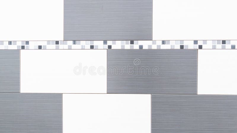 Grey and White Line Wall Tile Texture in Vintage Background Stock Photo ...