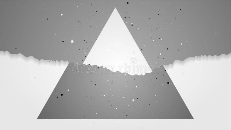 Grey White Minimal Motion Background with Ragged Edge Stock Video ...