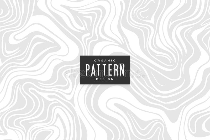 Grey White Organic Shape Marble Texture Backdrop Design Stock Vector ...