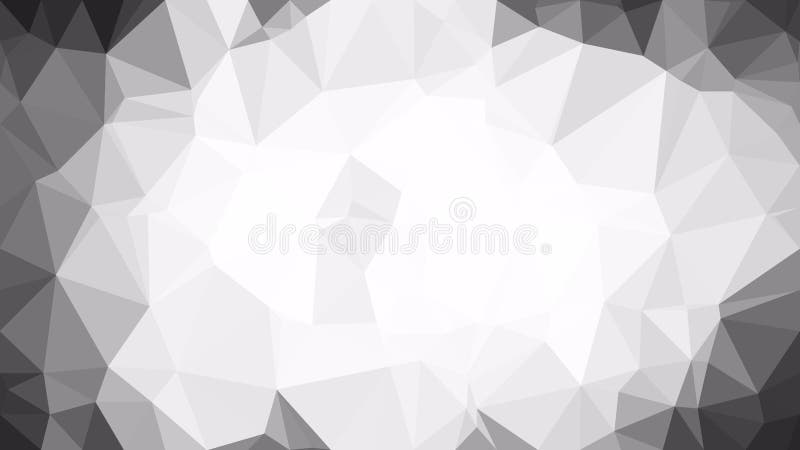 Grey and White Polygon Background Design Vector Stock Vector ...