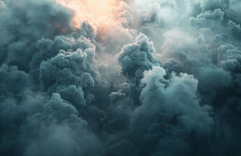 Abstract Grey Smoke Pattern with Orange Background Stock Photo - Image ...