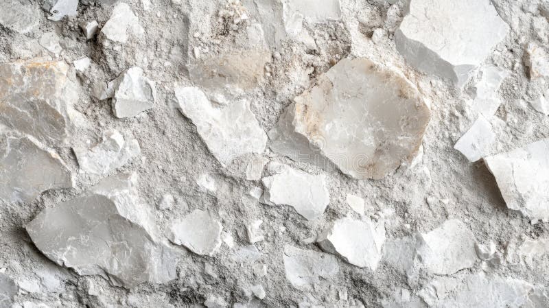 Grey and White Stone Fragments Form a Rough Textured Surface Stock ...