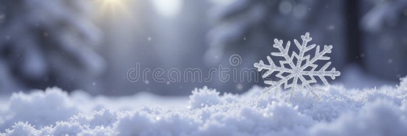 Grey Winter Sky Backdrop Showcases Delicate Intricate Crystal ...