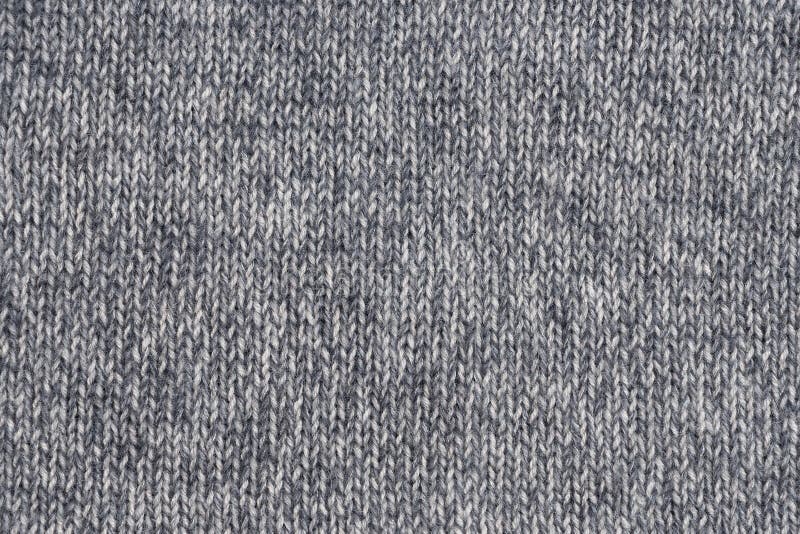 Grey Woolen Knitted Texture with Vertical Stitching. Stock Photo ...