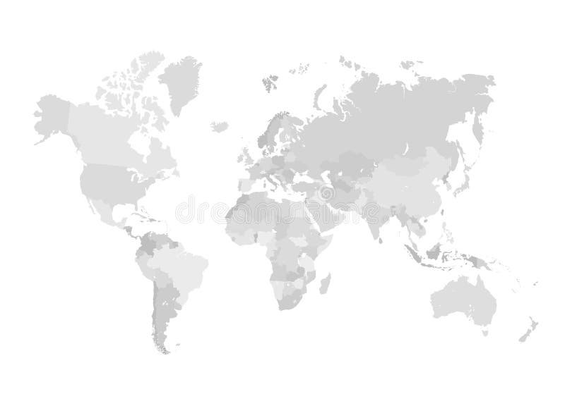 Gray Detailed World Map Royalty Free Vector Image - vrogue.co Gray Detailed World Map Royalty Free Vector Image - vrogue.co