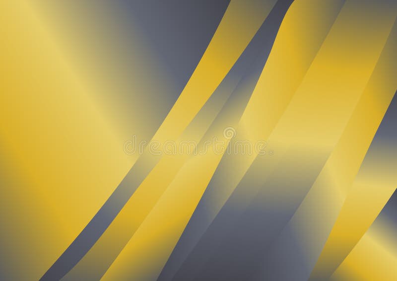 Grey and Yellow Gradient Diagonal Background Vector Graphic Stock ...