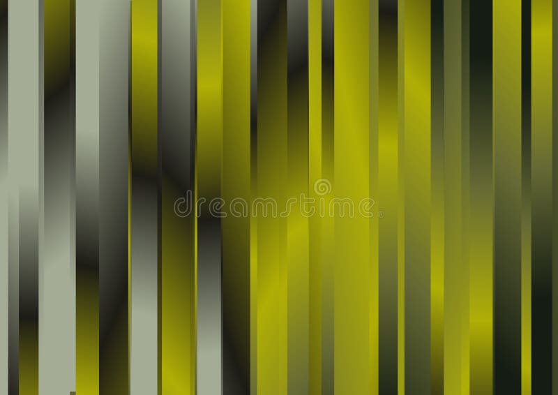 Grey and Yellow Gradient Vertical Stripes Background Stock Vector ...