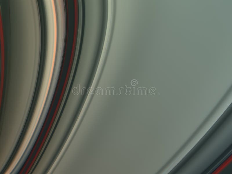 Grey, Yellow and Red 3d Curves. Abstract 3d Illustration, 3d Rendering ...