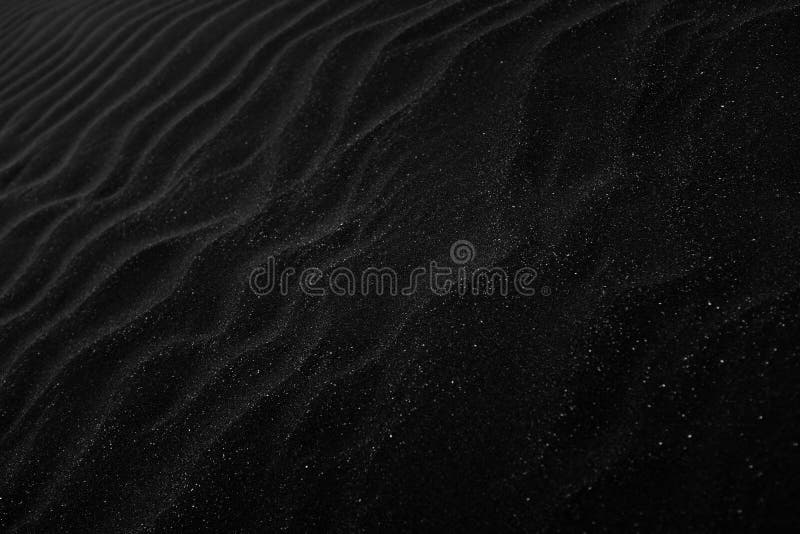 Greyscale Closeup Shot of the Texture of Sand - Cool Background or ...