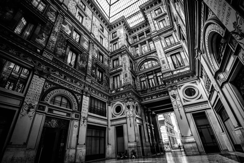 Greyscale Low Angle Shot of the Details of the Building in Rome, Italy ...