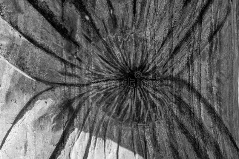 Greyscale Shot of a Concrete Wall Texture Stock Photo - Image of detail ...