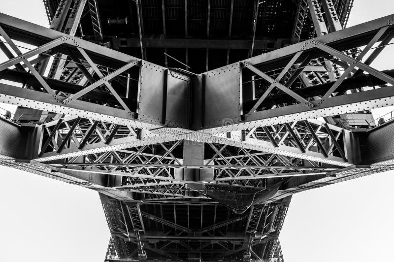 Greyscale Shot of a Metal Architectural Structure -great for a Cool ...