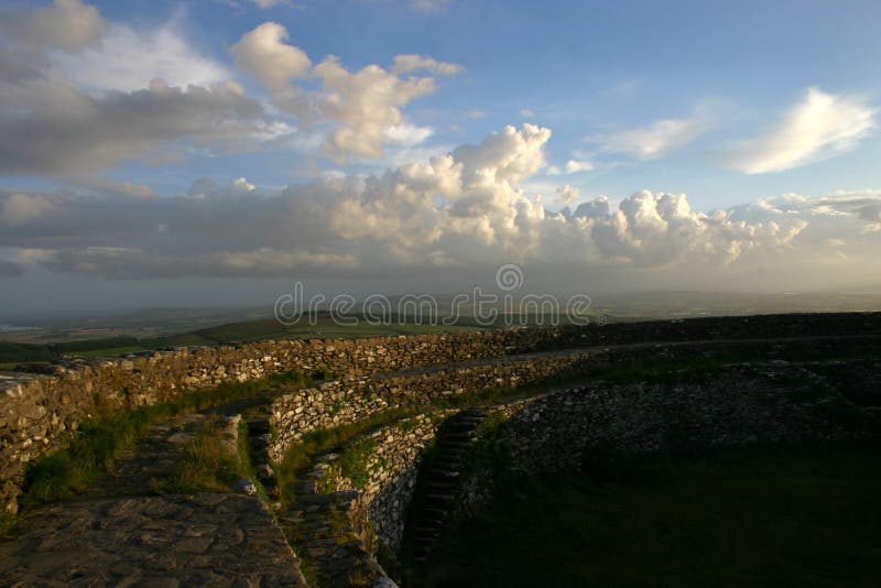 An Grianan stock photo. Image of grianan, castle, donegal - 26501850