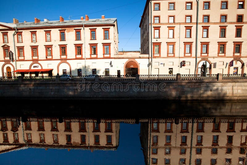 Griboyedov Canal Embankment Editorial Stock Photo - Image of neva ...