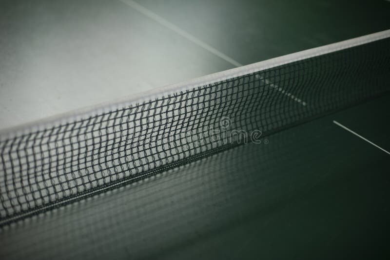 Grid Above Table. Table Tennis Table Stock Image - Image of ...