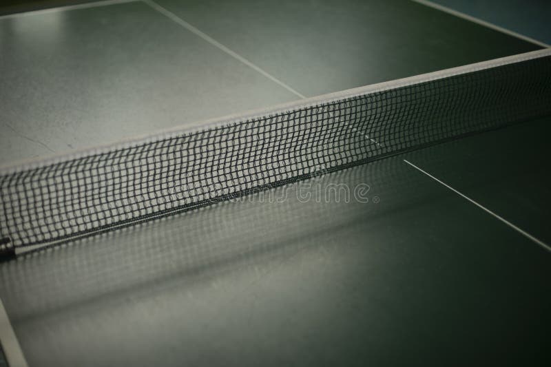 Grid Above Table. Table Tennis Table Stock Image - Image of recreation ...